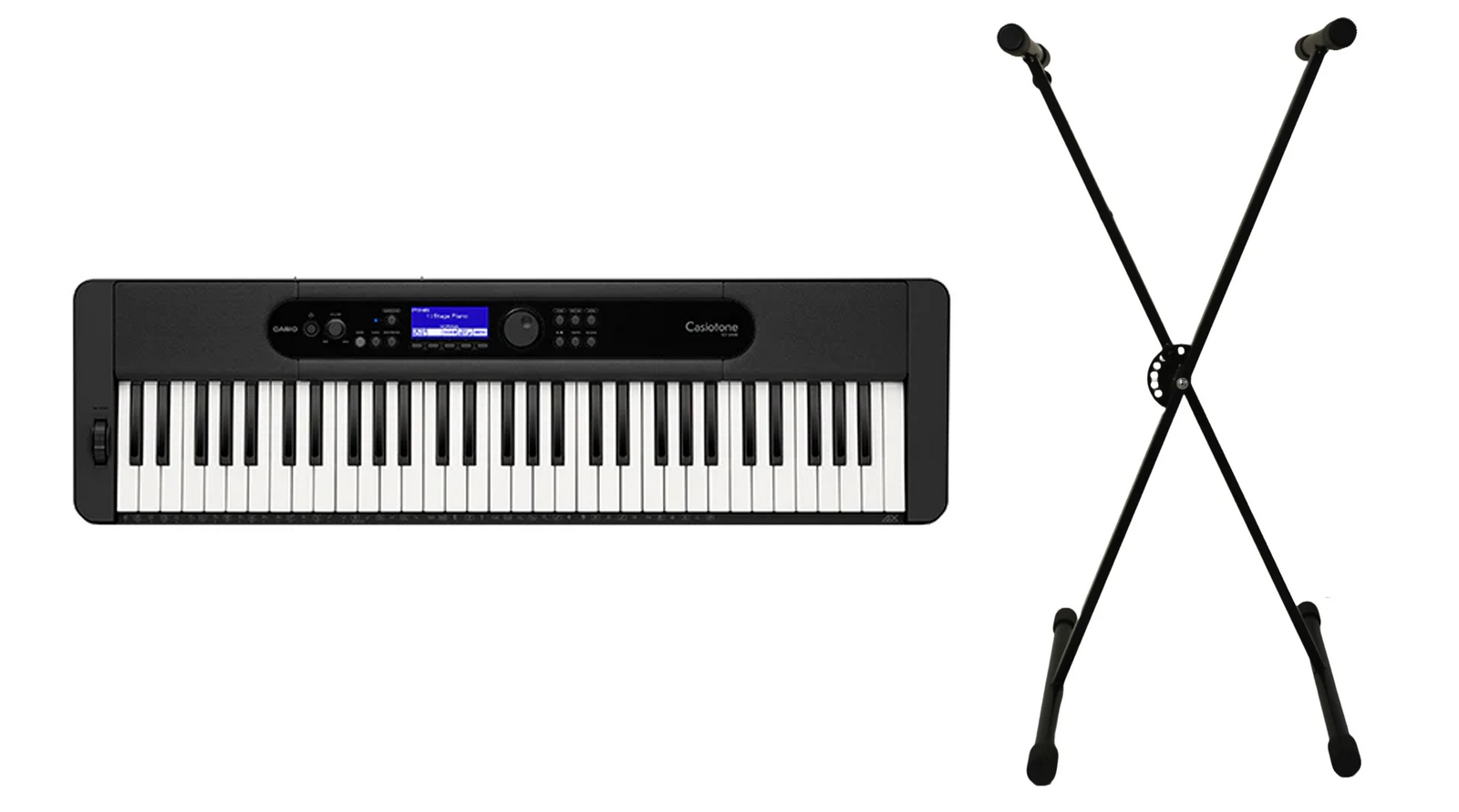 Casio CT-S400 Black Bundle
